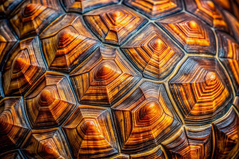 Unveiling the Secrets of a Prehistoric Turtle: Intricate Fossil Shell ...