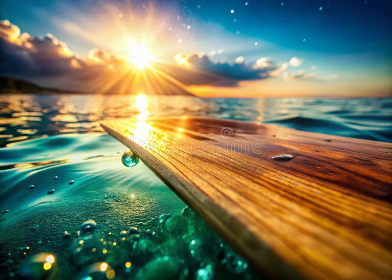 Unveiling the Secrets of a Pristine Underwater Surface a Closeup ...