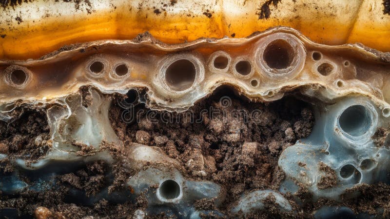 Unveiling Soil Structure a Microscopic Look at Aggregates Pores and ...