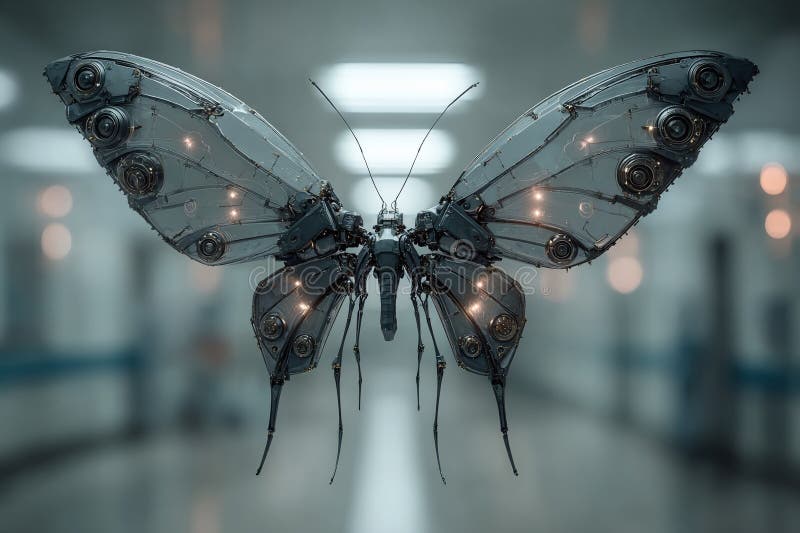 Unveiling a Stealthy Butterfly Drone Advanced Espionage Technology for Surveillance Missions ...