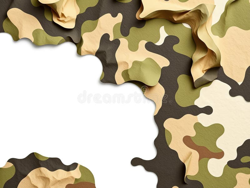 Unveiling the Tactile Illusion ThreeDimensional Paper Art Camouflaged ...