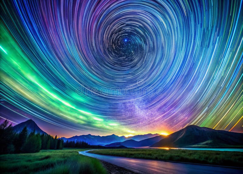 Unveiling the Tapestry of the Cosmos a Long Exposure Journey through ...