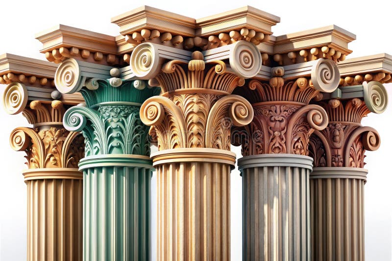 Unveiling the Timeless Beauty of Classical Column Orders a Macro Exploration of Doric Tuscan ...