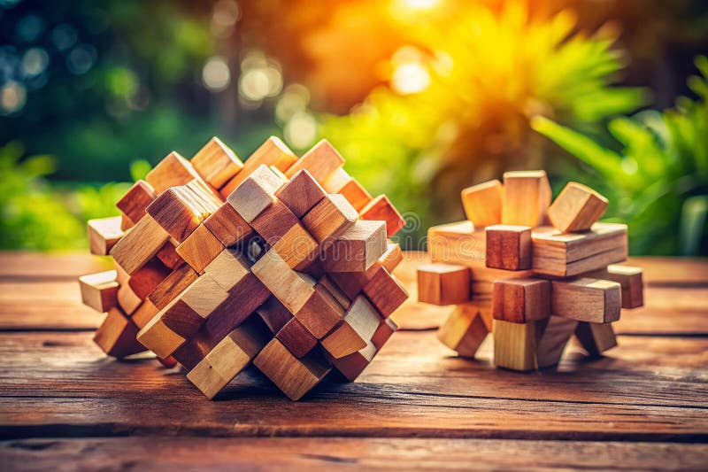 Unveiling a Timeless 3D Wooden Puzzle a Challenging Assembly Project ...