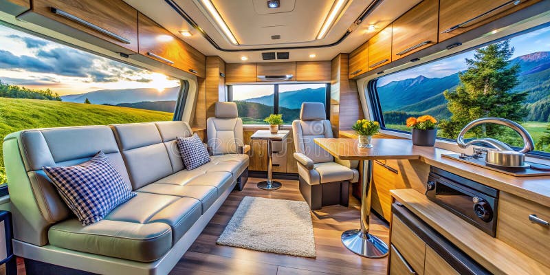 Unveiling the Ultimate Modern Camper Van a Spacious Interior for ...