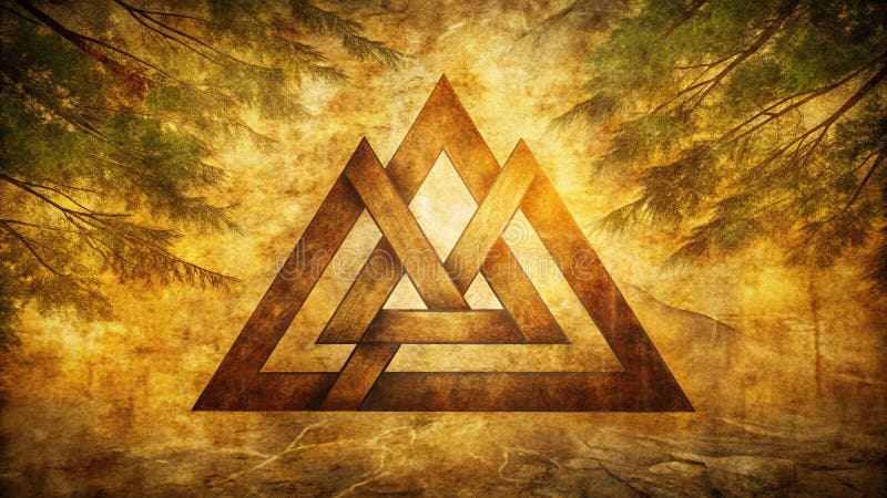 Unveiling the Valknut a Timeless Symbol of Odins Three Realms Asgard ...