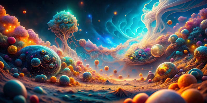 Unveiling the Vibrant Microcosm a Stunning Visualization of the ...