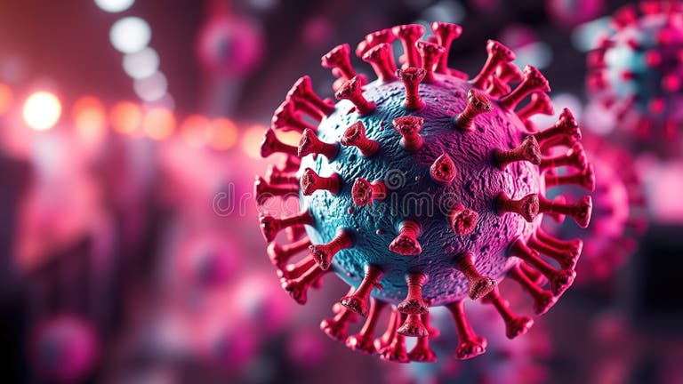 Unveiling Viral Mutations 3D Microbe Illustrations Showcase Emerging ...