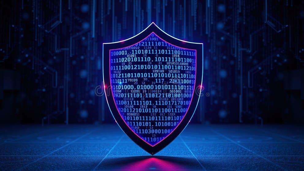 Unwavering Digital Defense a Visual Representation of Cybersecurity ...