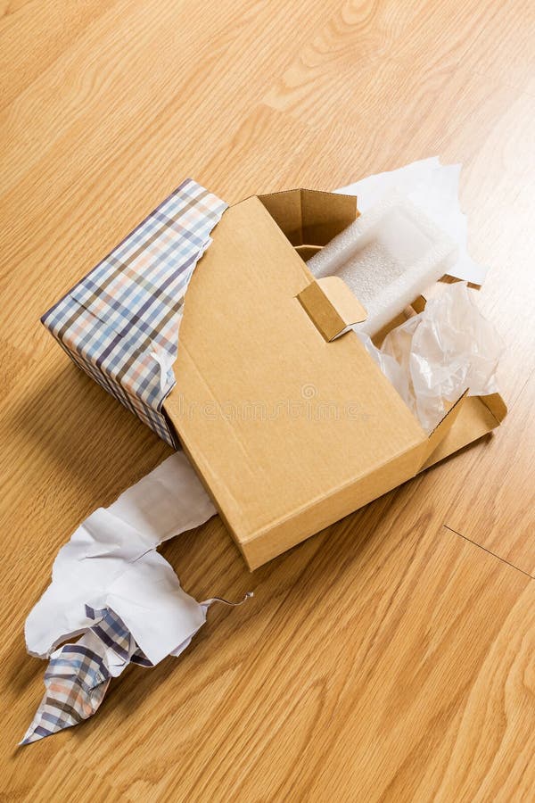 Unwrap of gift stock photo. Image of surprise, package - 36247626