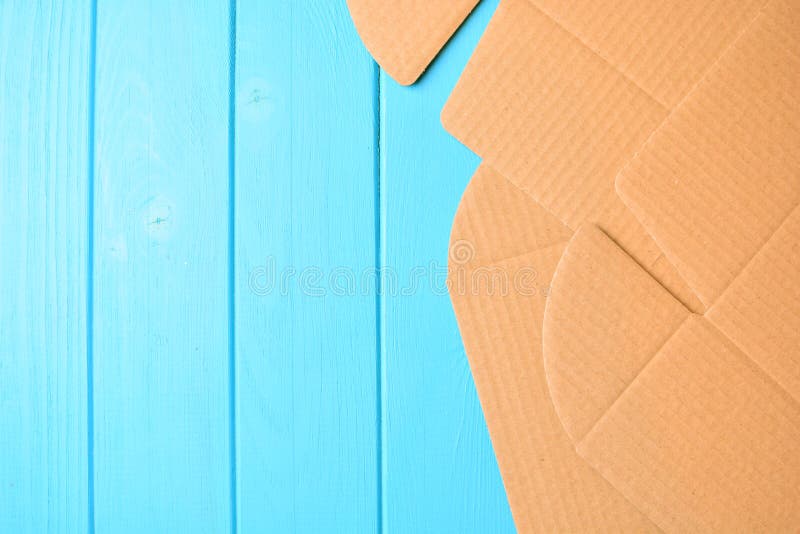 Unwrapping Cardboard Package Stock Photo - Image of cargo, unwrapping ...