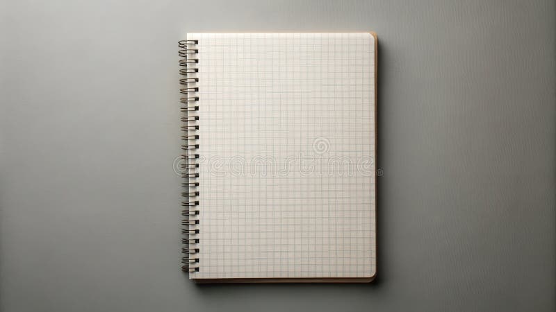 An Unwritten Story Awaits a Blank Spiral Notebook Ready for Ideas and ...