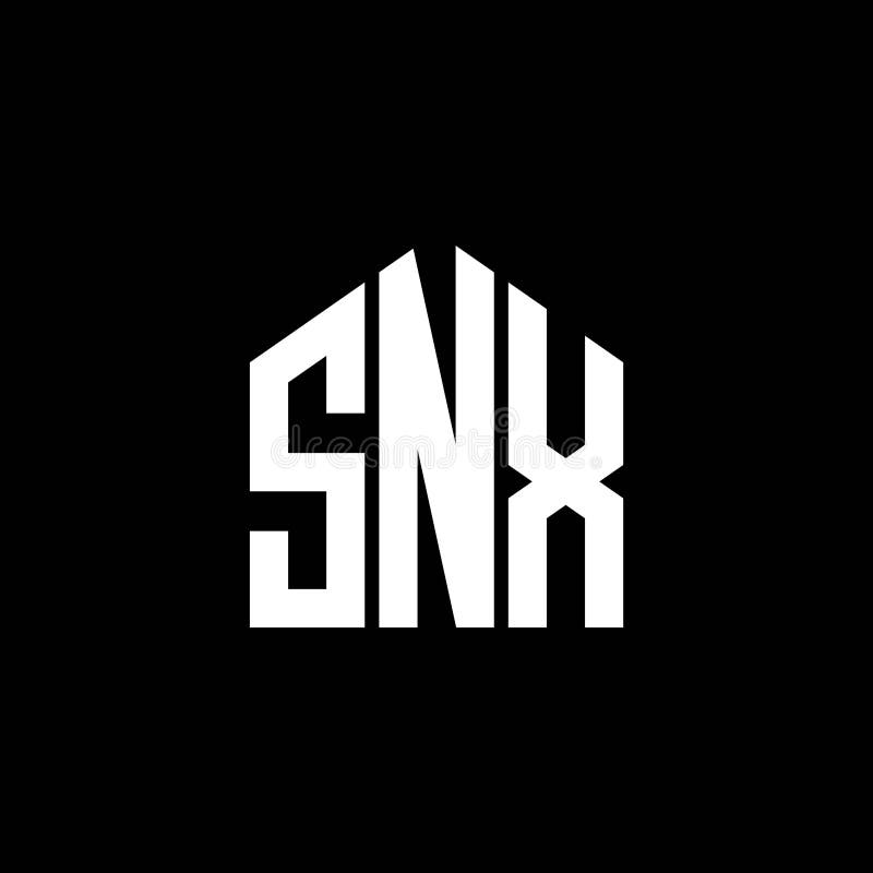 UNX Letter Logo Design on BLACK Background. UNX Creative Initials ...