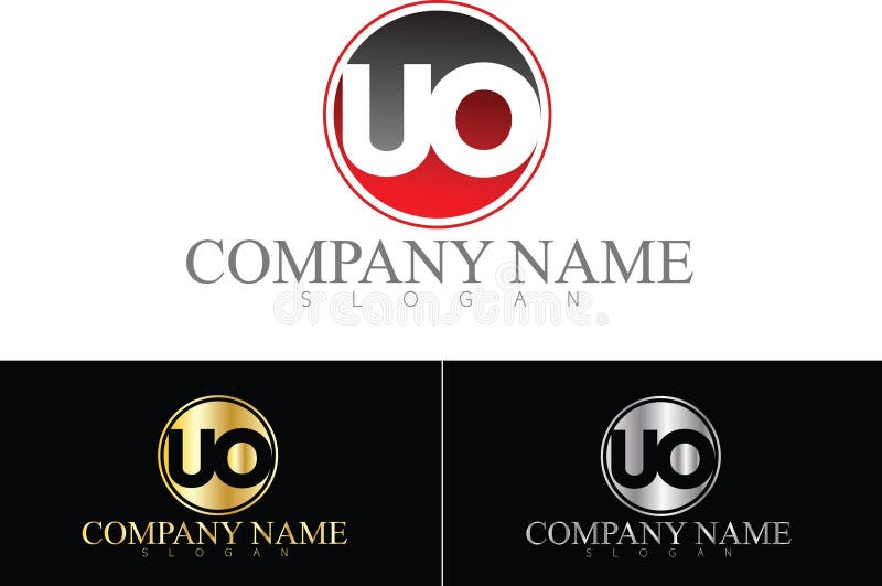 UO Logo stock vector. Illustration of font, flat, icon - 88684551