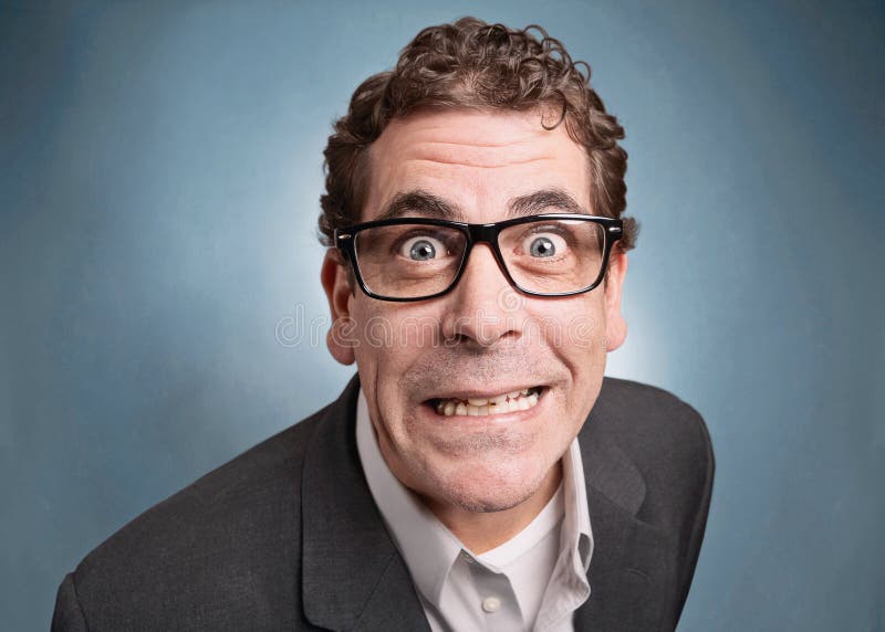 Uomo d'affari pazzo immagine stock. Immagine di adulto - 30737055