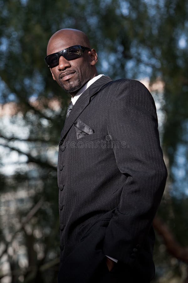 Uomo Di Colore Bello Di Gli Anni Quaranta Fotografia Stock - Immagine ...