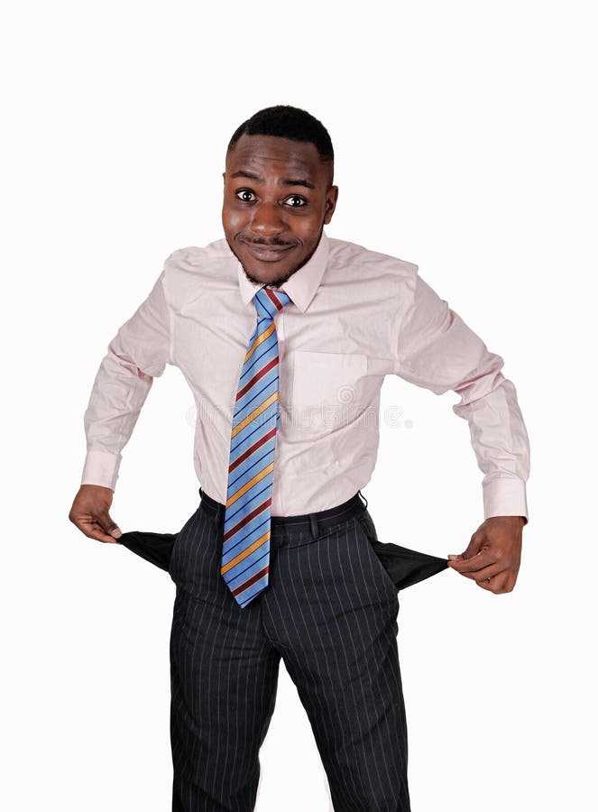 Un uomo nero povero immagine stock. Immagine di niente - 37362919