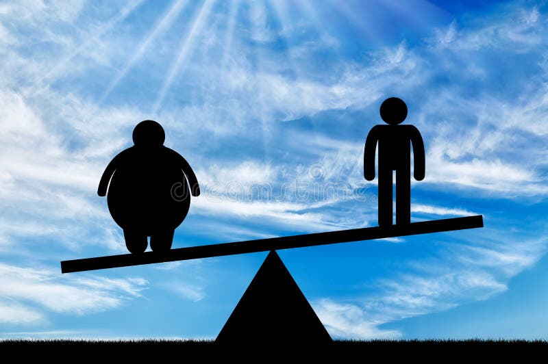 L'uomo Grasso Dell'icona Ha Superato Il Normale in Peso Nel Giorno ...