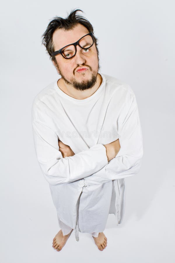 Uomo Insano in Camicia Di Forza Fotografia Stock - Immagine di ...