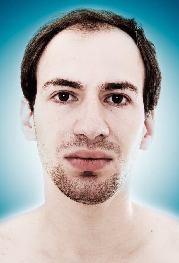 Uomo pazzo di emozioni fotografia stock. Immagine di infastidito - 6958320