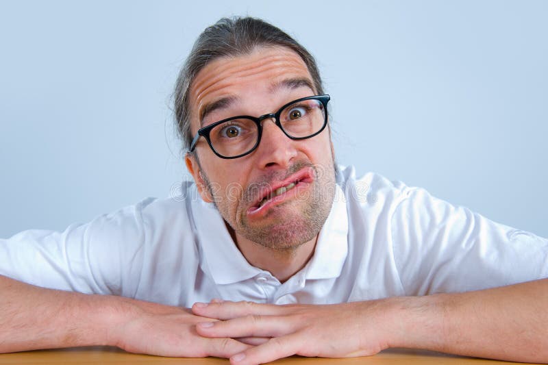 Uomo d'affari pazzo immagine stock. Immagine di adulto - 30737055