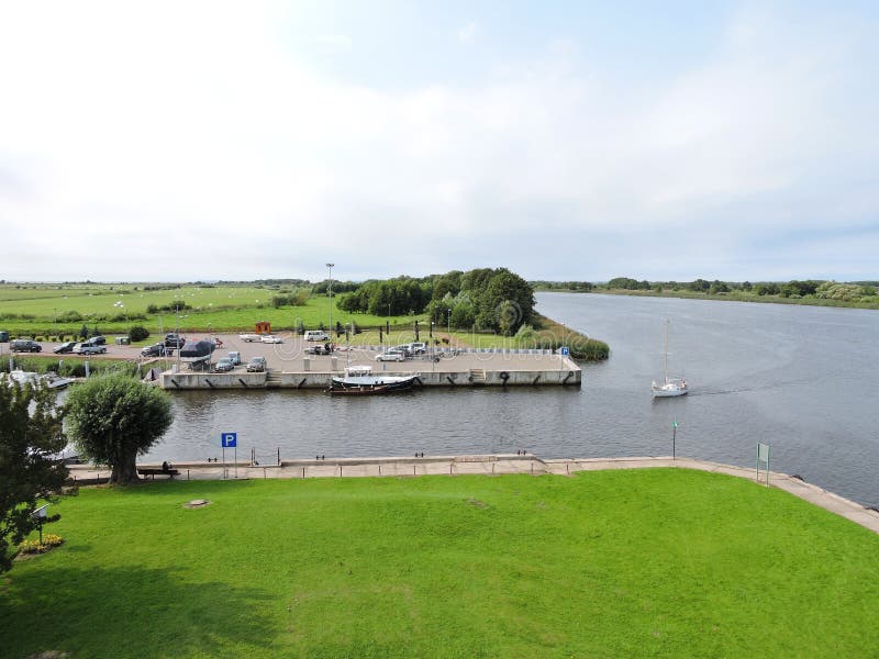 Uostadvaris Village Marina, Lithuania Editorial Stock Photo - Image of ...