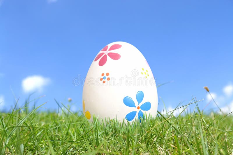 Pasqua fotografia stock. Immagine di sfondo, uova, decorazione - 4384570