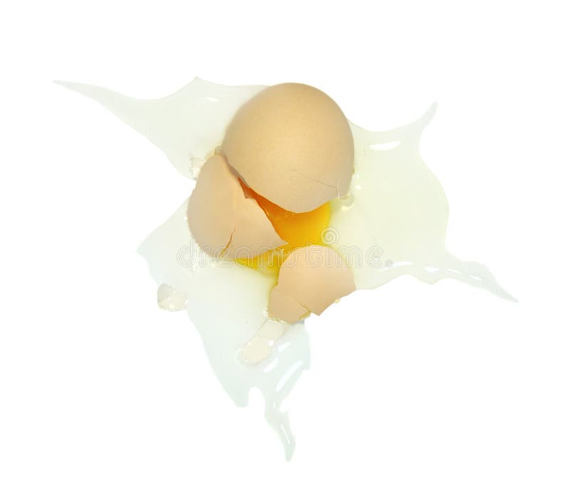 Uovo rotto fotografia stock. Immagine di uovo, cartone - 18460482