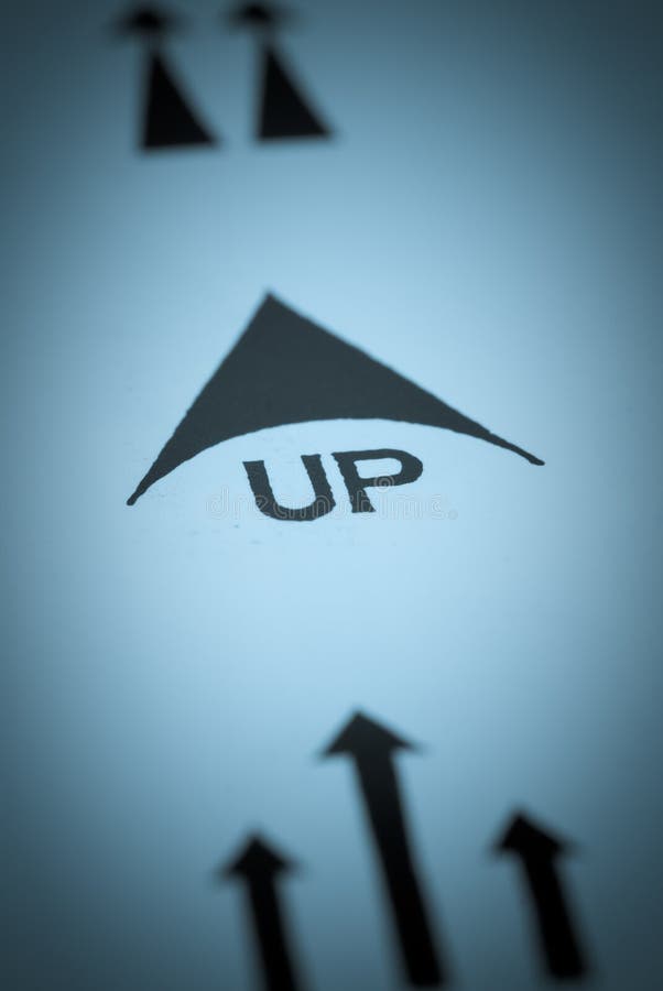 Up arrow stock image. Image of cardboard, symbol, moving - 12867769