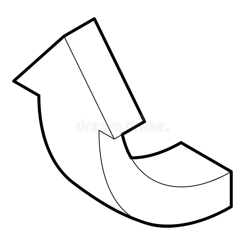 Up Arrow Icon Outline Style Stock Illustrations – 2,841 Up Arrow Icon ...