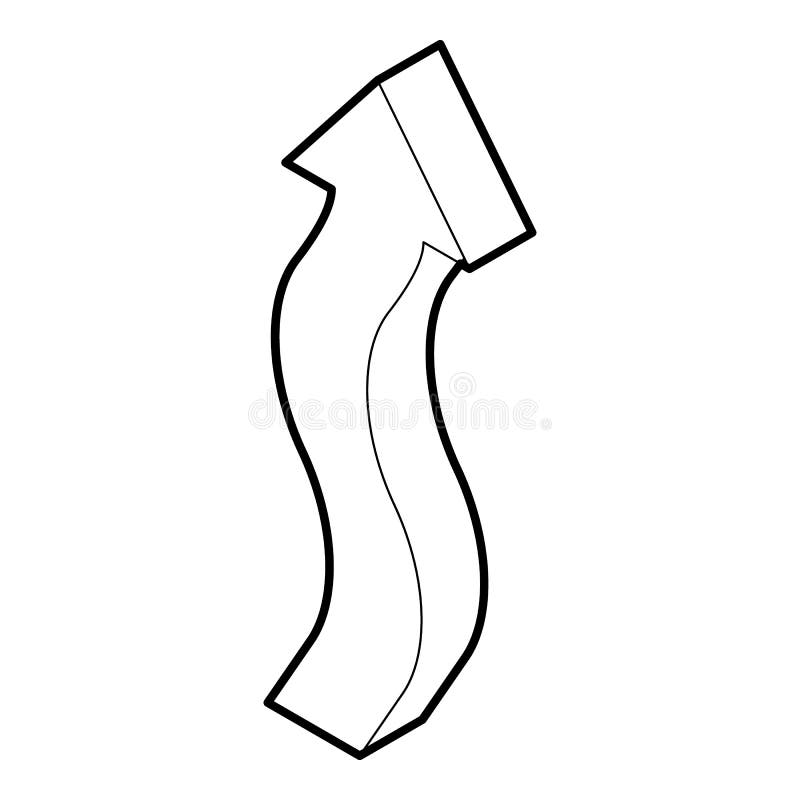 Up Arrow Icon Outline Style Stock Illustrations – 2,841 Up Arrow Icon ...