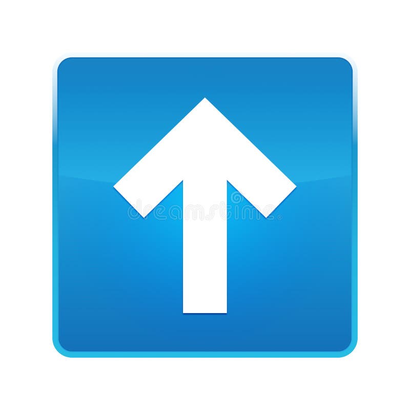 Blue Up Arrow