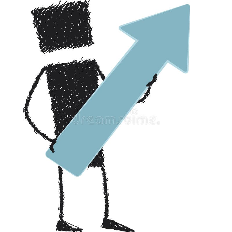 Stick Figure Pointing Up Stock Illustrations – 128 Stick Figure ...
