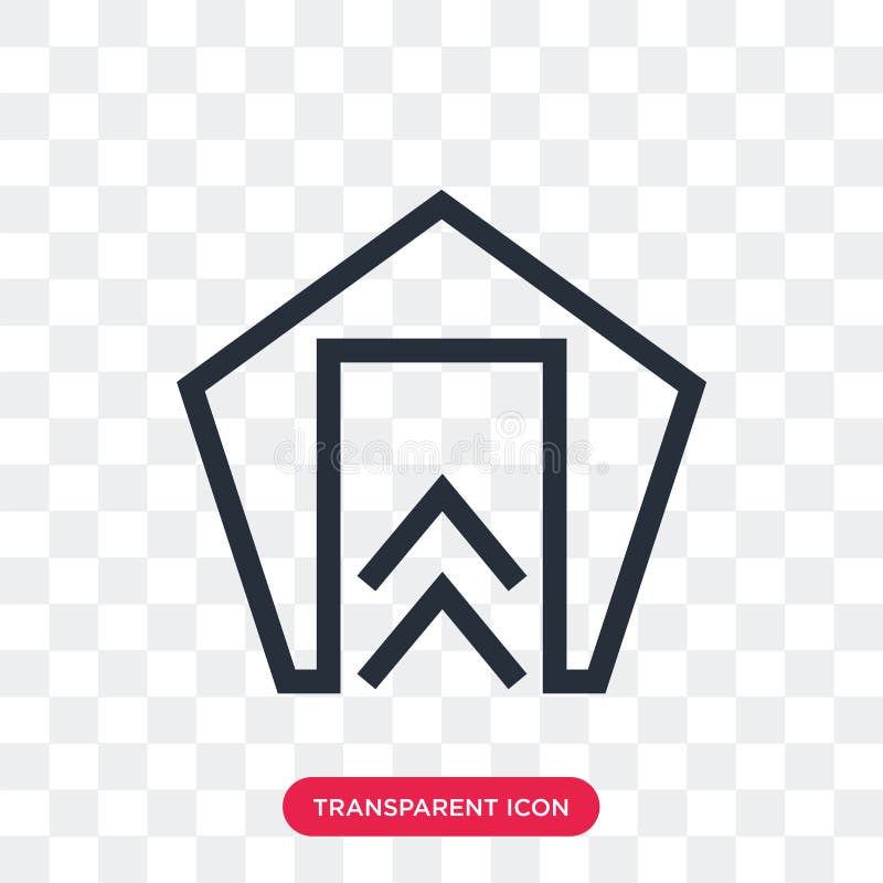 Up Arrow Vector Icon Isolated on Transparent Background, Up Arrow Logo ...