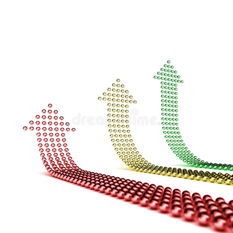 Up arrows stock illustration. Illustration of direction - 9554329