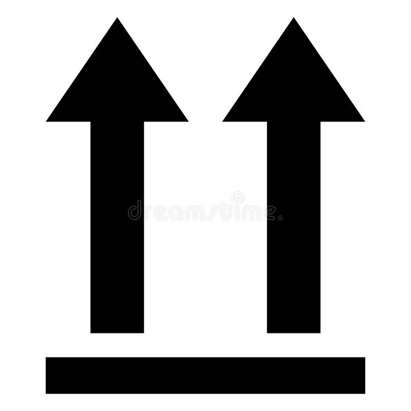 Up Arrows Illustration stock vector. Illustration of moving - 117534738