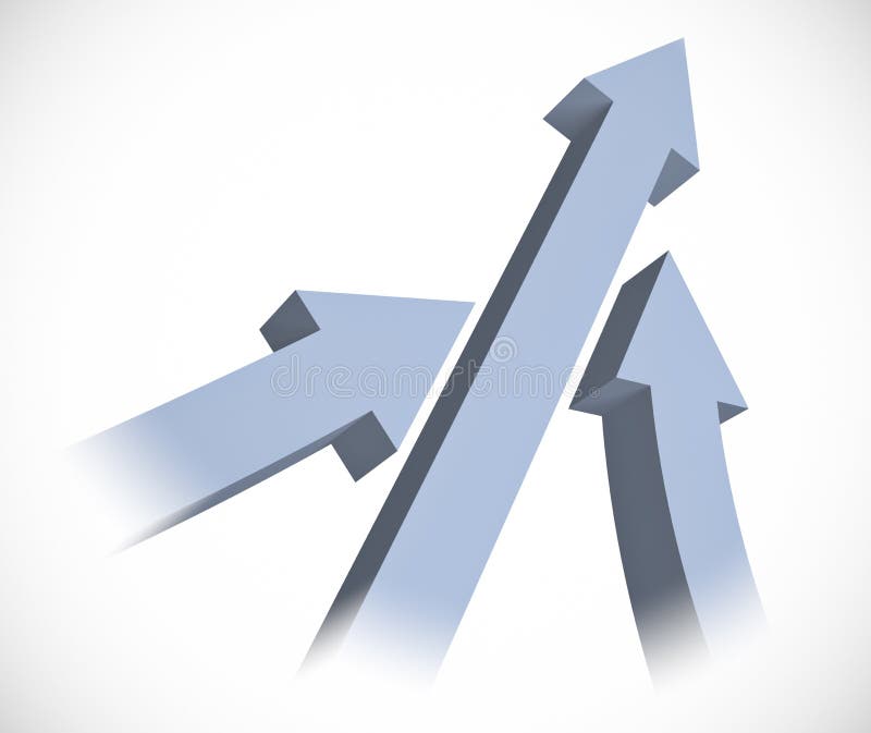 Up arrows sign stock illustration. Illustration of modern - 36135382