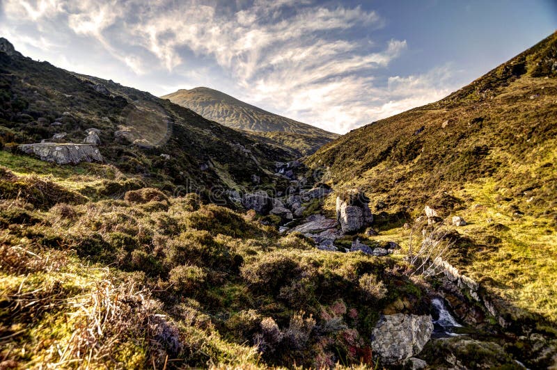Up Caherconree stock photo. Image of kerry, caherconree - 24059842
