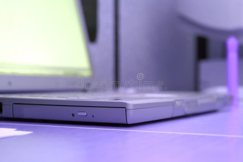 Up Close Laptop Notebook stock image. Image of laptop, supervisor - 316779