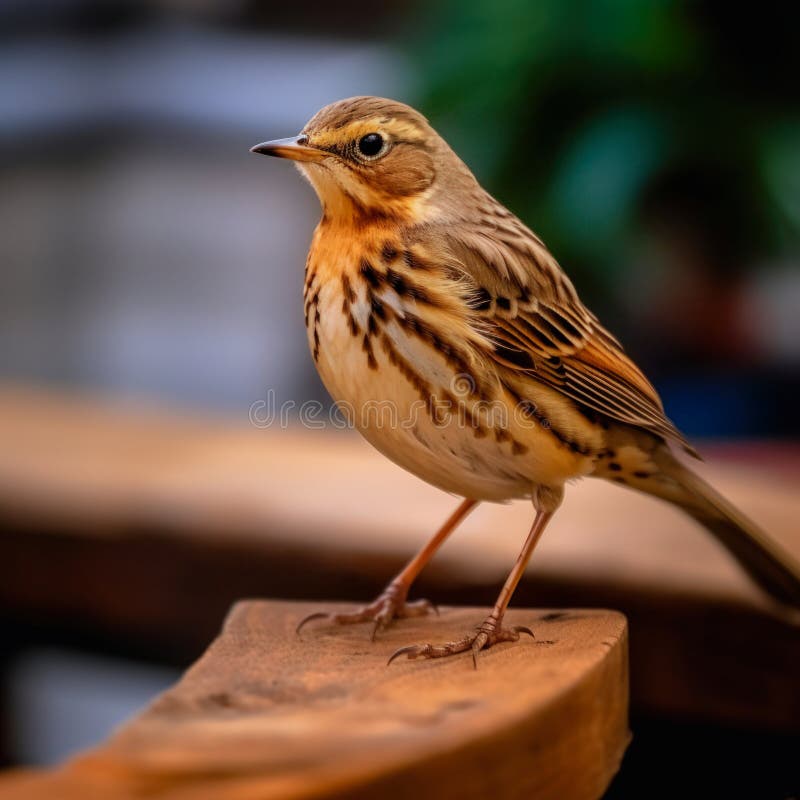 Up Close of Outdoor Lark Bird Stock Illustration - Illustration of ...