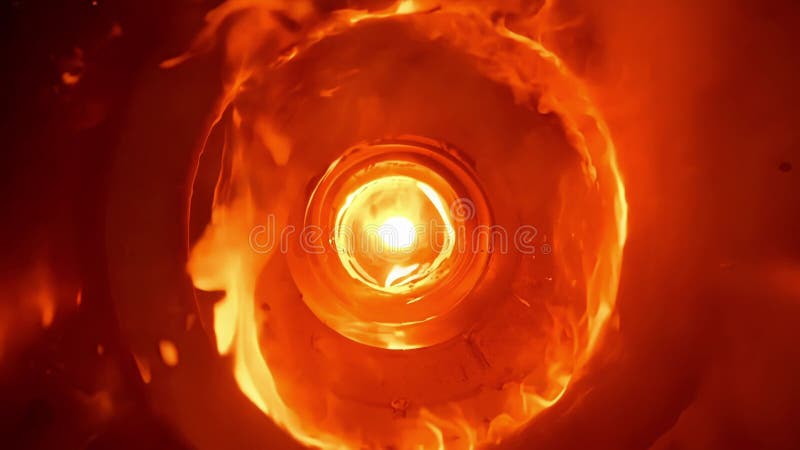 Close Up Of Energy Rays Inside The Electrical Plasma Ball Slow Motion Stock Video Video Of