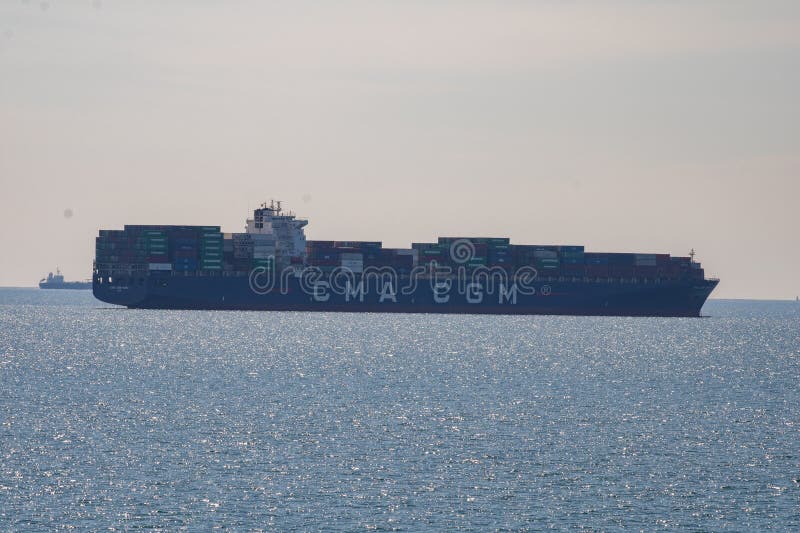 Up close photo of big ship stock photo. Image of watercraft - 276668124