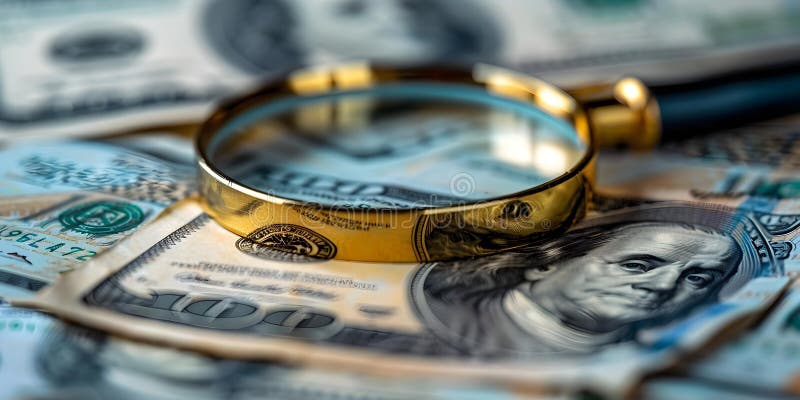 Up Close View of Various Financial and Investigative Tools in Use ...