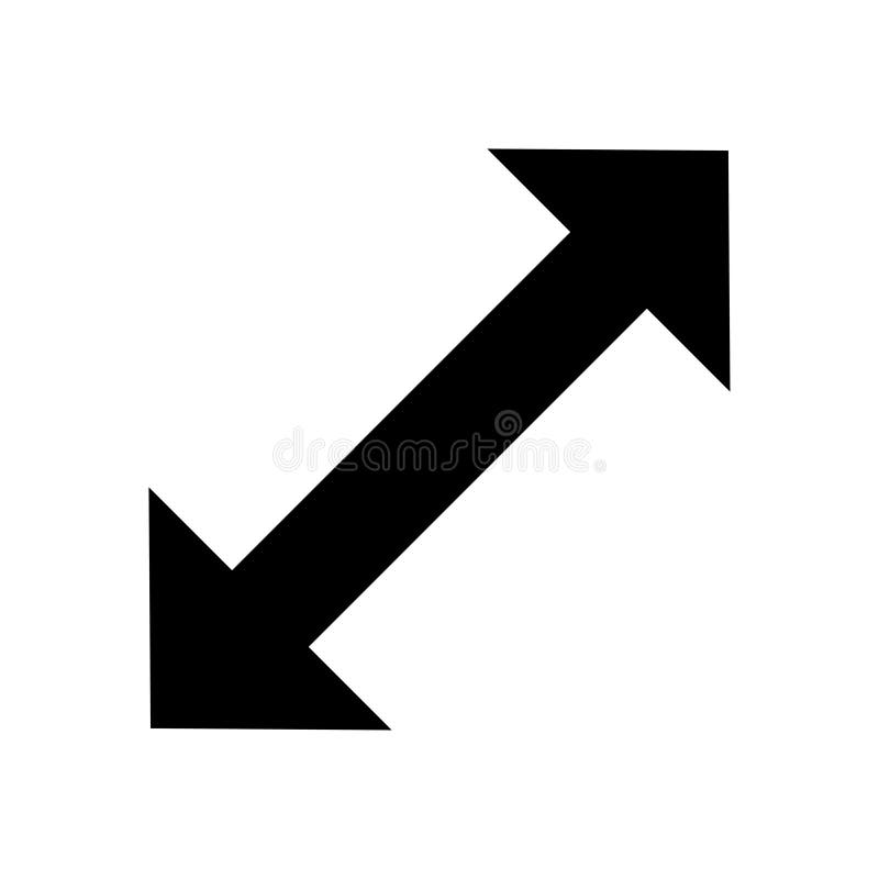 Up and Down Arrow Sign Icon Stock Vector - Illustration of internet ...