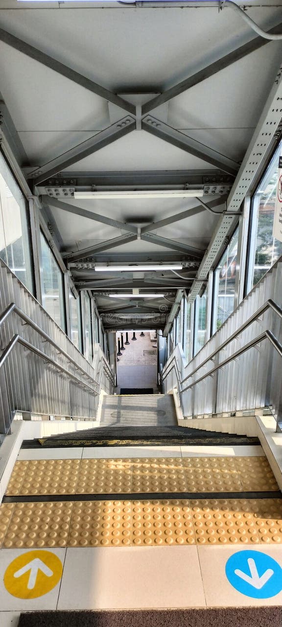 Up and down stairs track stock image. Image of metro - 314466171