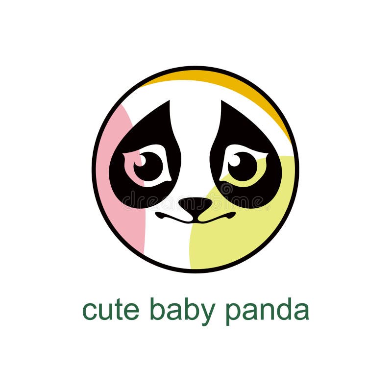Cute Baby Panda Cool Cute Baby Panda Cool Design Vector Illustration ...