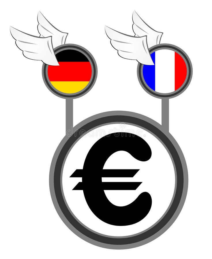 Up euro stock vector. Illustration of credit, investment - 22936334