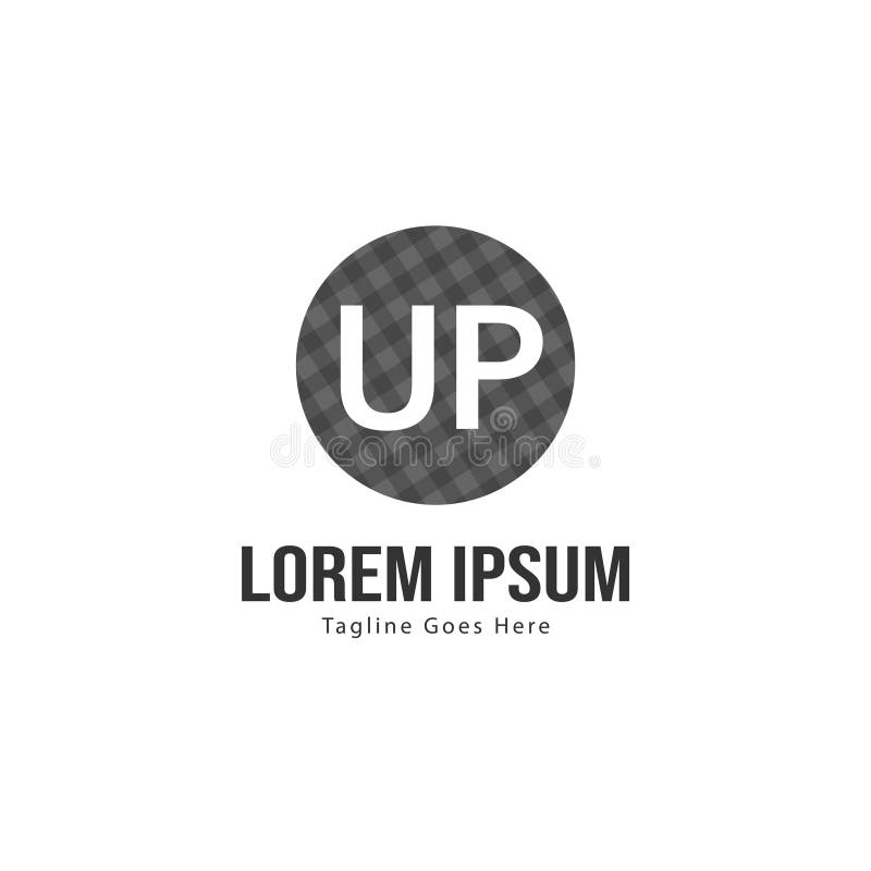 UP Letter Logo Design. Creative Modern UP Letters Icon Illustration ...