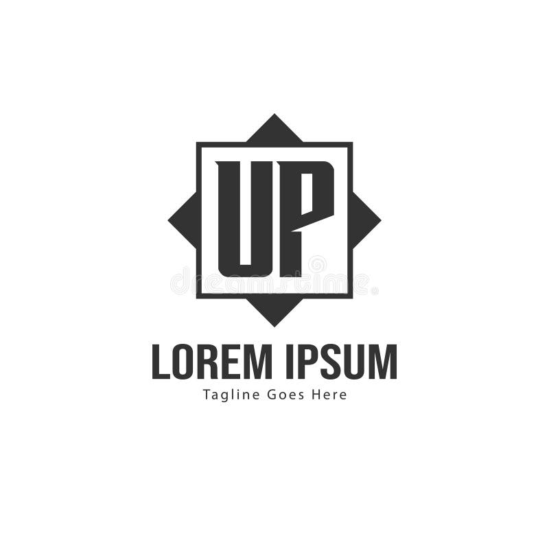 UP Letter Logo Design. Creative Modern UP Letters Icon Illustration ...