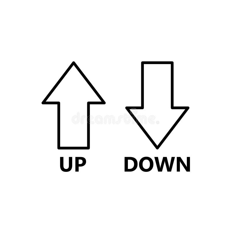 Up, Percentage, Decline, Pictogram, Interest, Decrease, Increase ...
